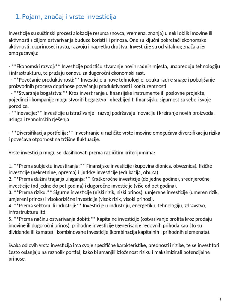 Skripta 1 | PDF