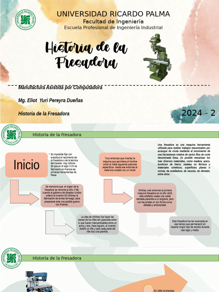Mac - Historia de La Fresadora - Cap10 | PDF | Procesos industriales ...