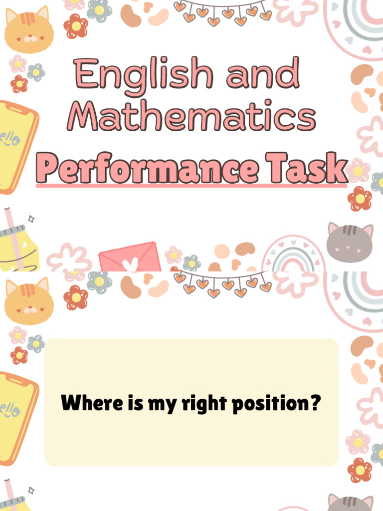 K1-English&math 2ND | PDF