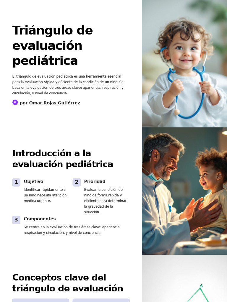 Triangulo de Evaluacion Pediatrica | PDF | Respiración | Medicina CLINICA