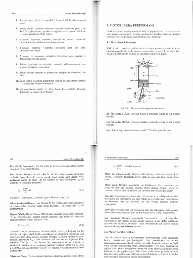 Mootorlarda Perf. Araş. Tekn. | PDF