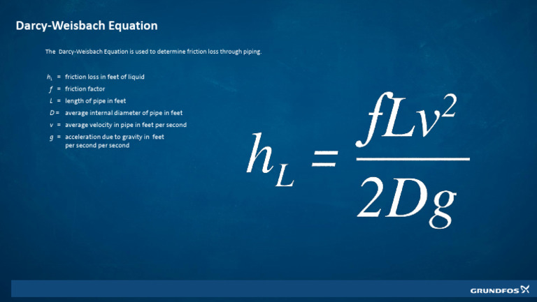 Us Infographics Darcy Weisbach Equation | PDF
