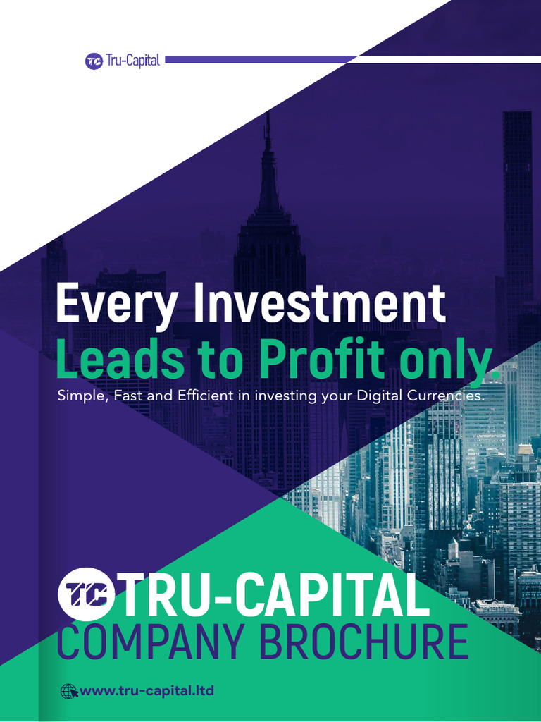 Tru Capital Brochure Design - English | PDF | Cryptocurrency | Investing