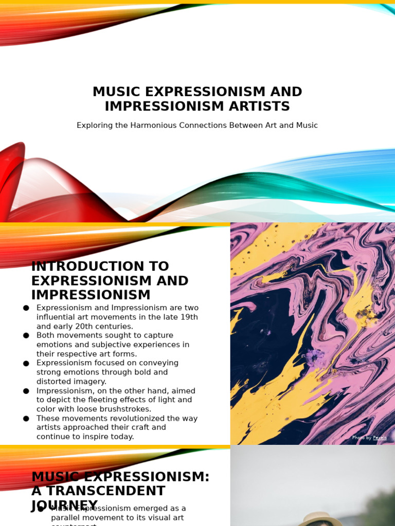 Art and Music: Expressionism & Impressionism | PDF | Impressionism ...