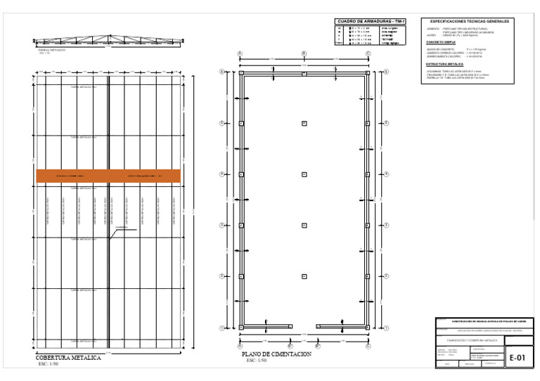 Estructuras E-01 | PDF