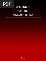 Monothelitism | PDF | Christianity Of The Middle Ages | Christian ...