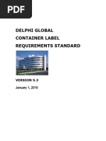 Volvo Odette Transport Label Guide | PDF | Barcode | Packaging And Labeling