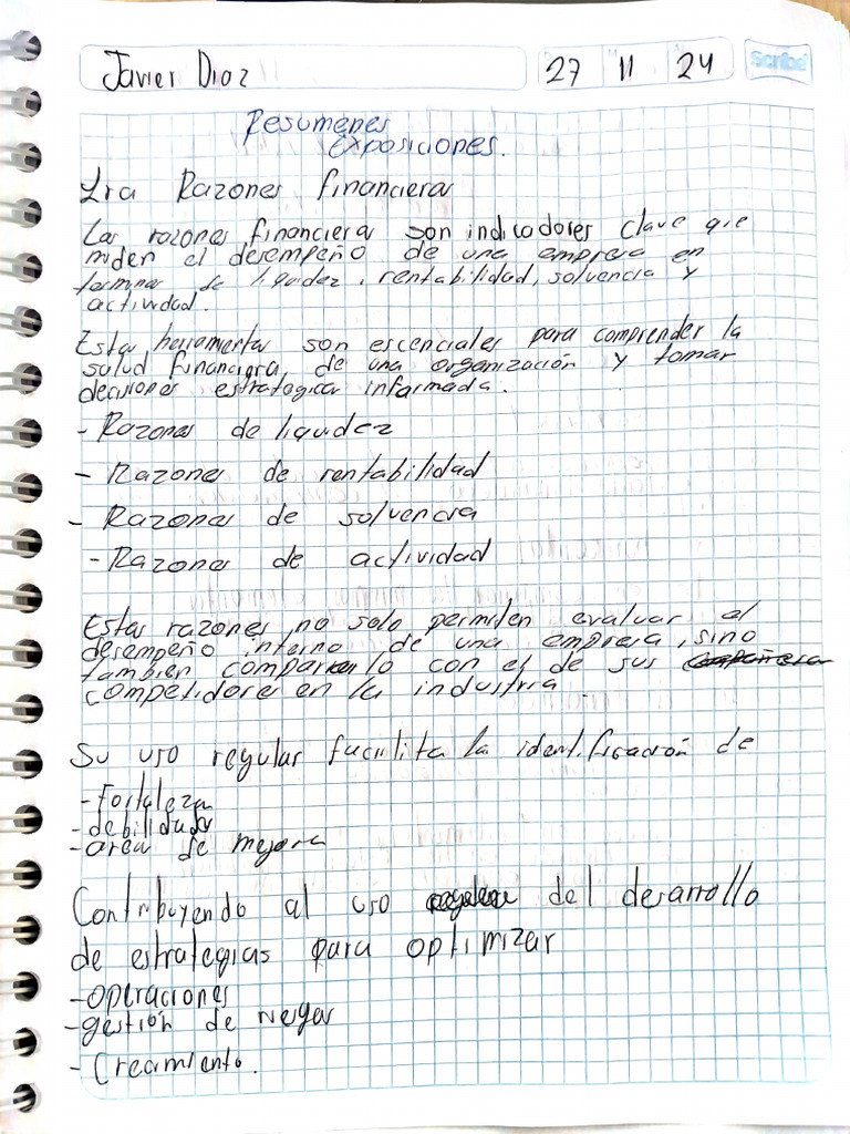 Resúmenes Exposiciones Contabilidad - Javier - Diaz | PDF