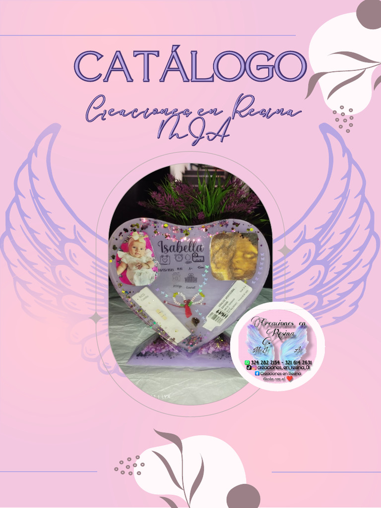 Catálogo de Creaciones en Resina | PDF