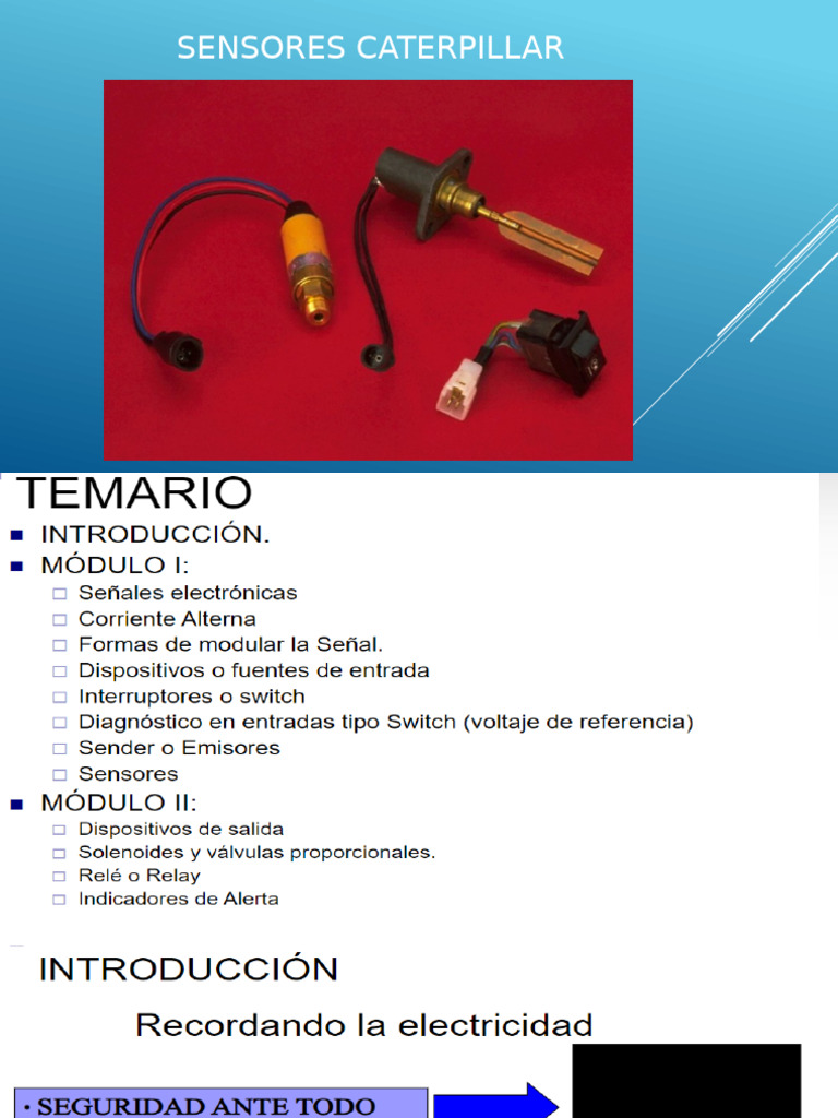 Sensores Caterpillar 123 | PDF