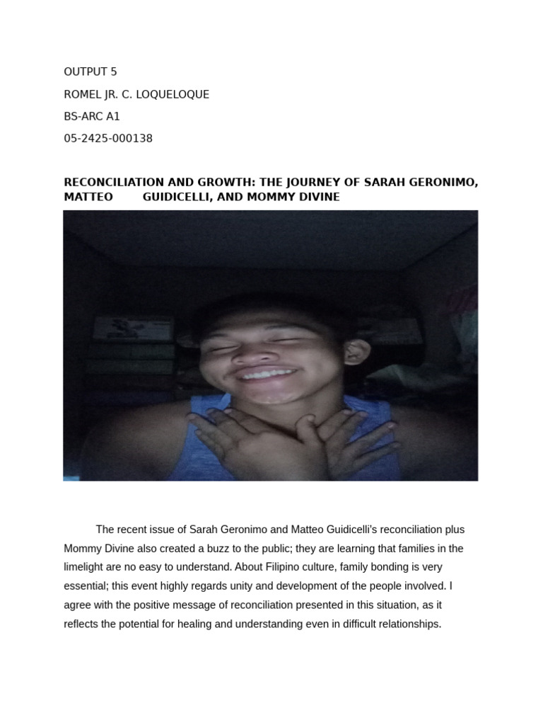 Module1 Output5 Loqueloque Romel Canillo | PDF | Conflict Resolution ...