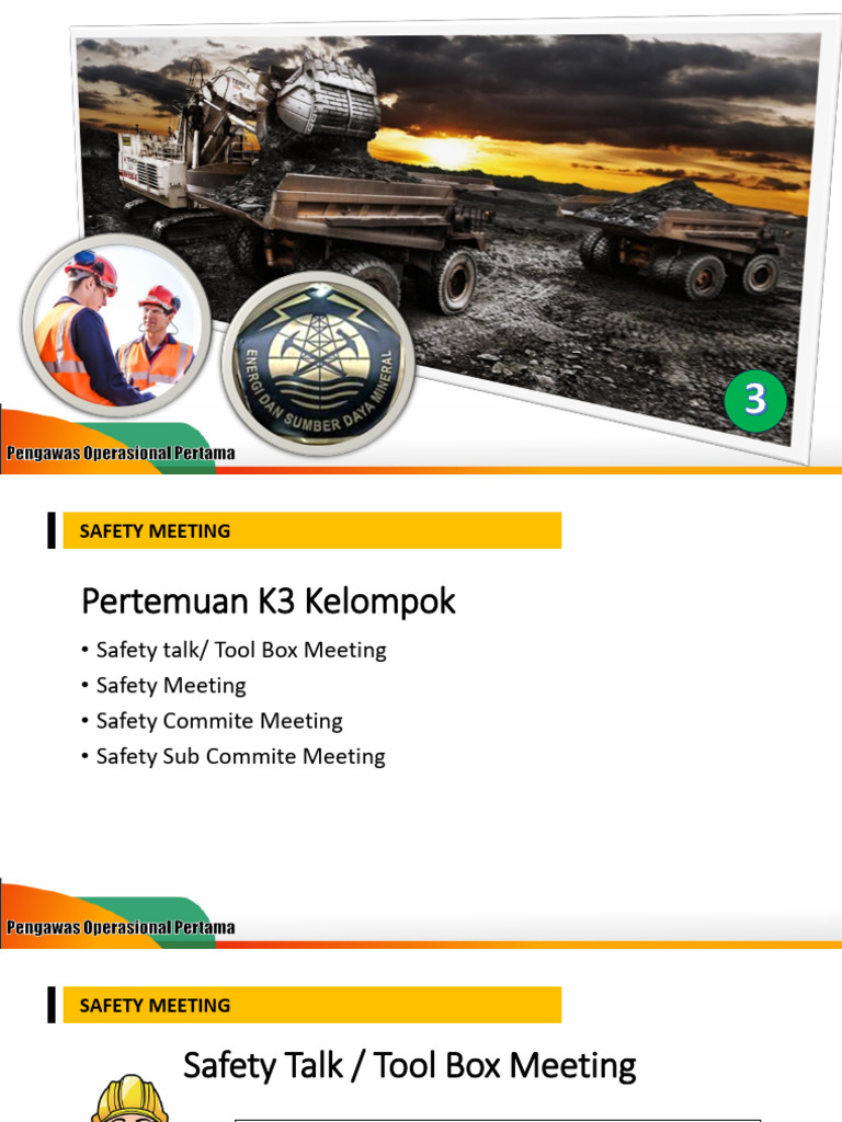 Materu Safety Talk - 9 | PDF