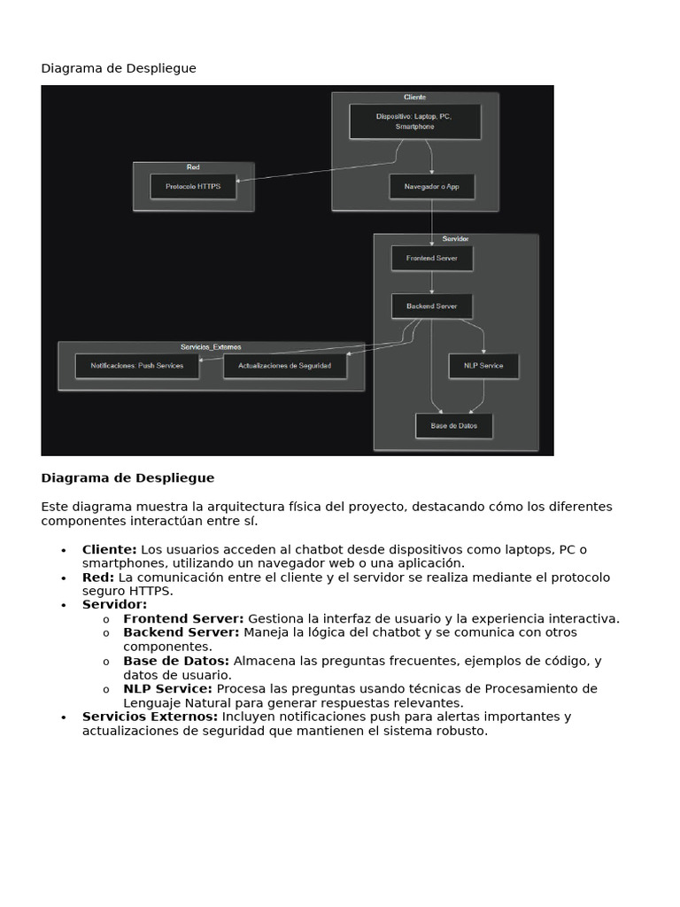 Diagrama de Despliegue y Actividad | PDF