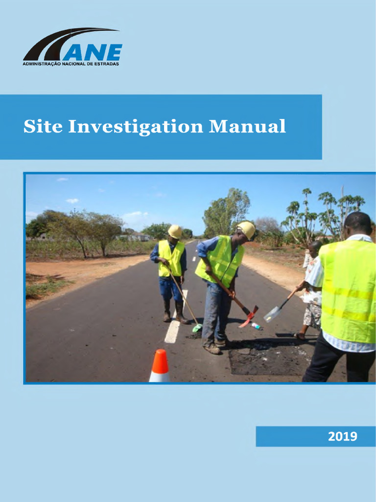 Mozambique Road Site Investigation Manual | PDF | Road Surface | Road