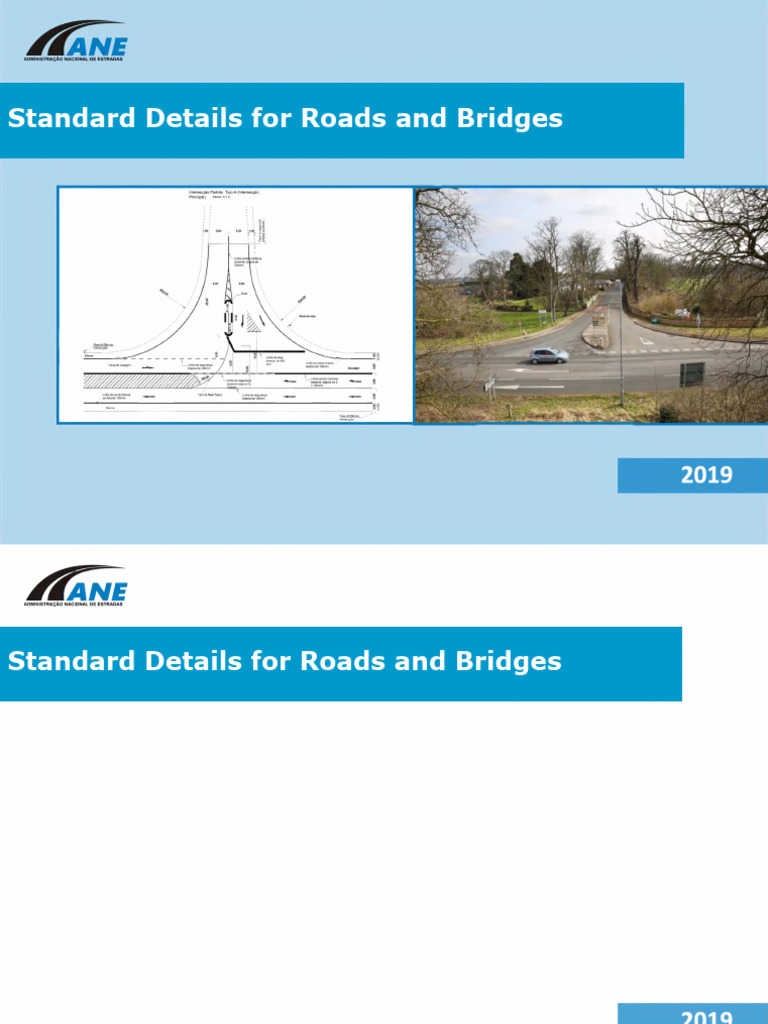 Standard Details For Roads and Bridges | PDF | Road | Lane