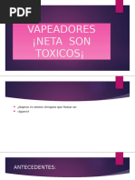 Mapa Mental de Los Vapes | PDF
