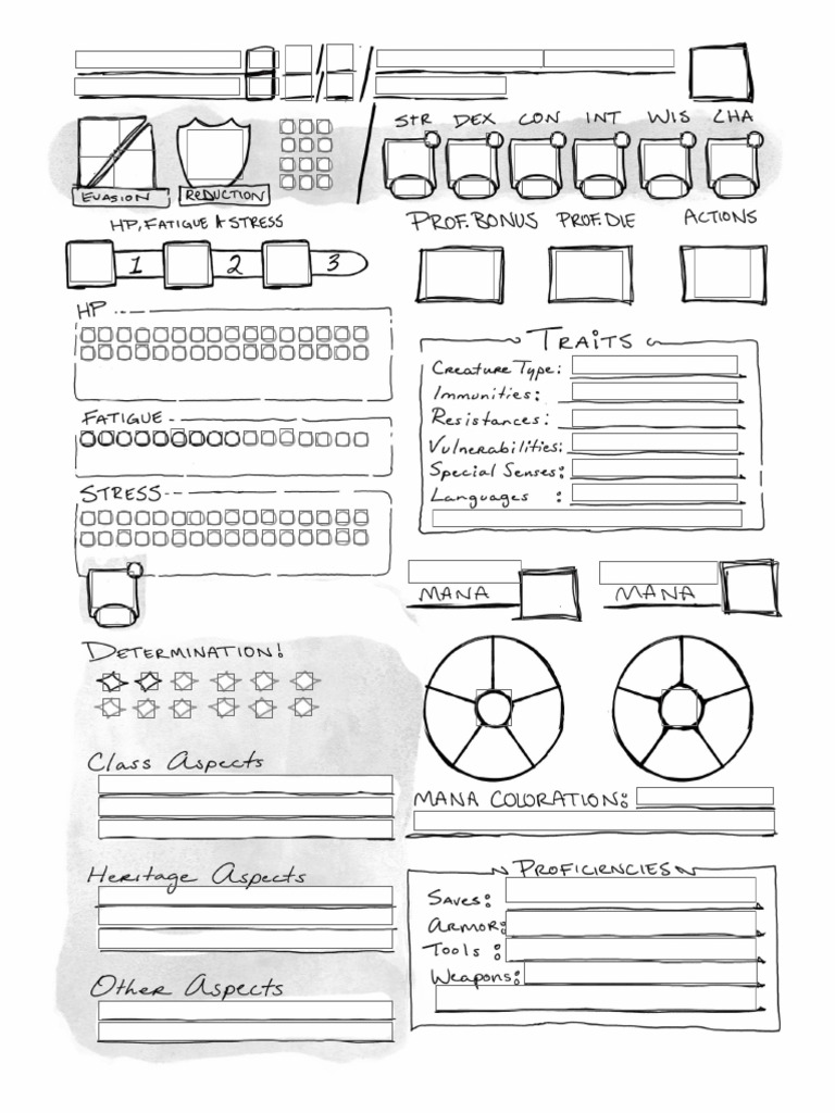 To Be Determined Sheets Fillable | PDF