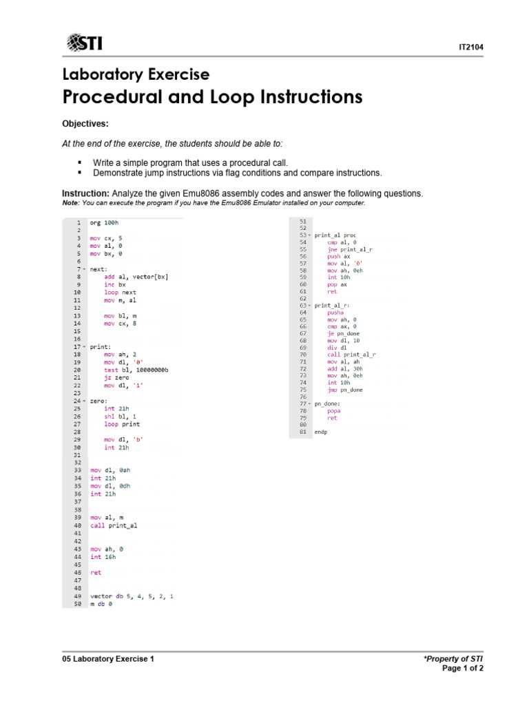 05laboratoryexercise14 Pdf Computer Programming Computer Science 1091