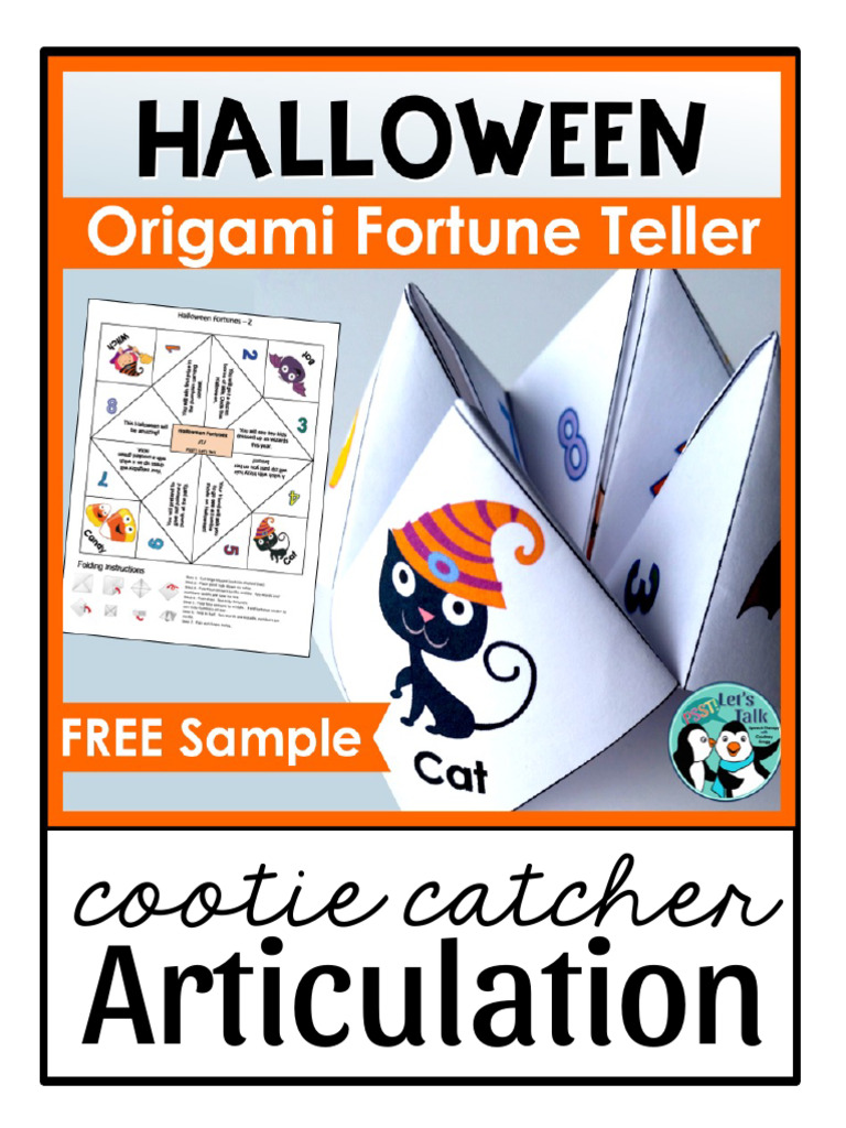 Cootie Catcher: Articulation | PDF | Halloween