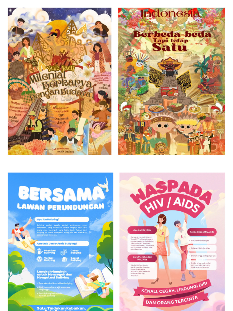 Poster Budaya Dan Kemerdekaan | PDF