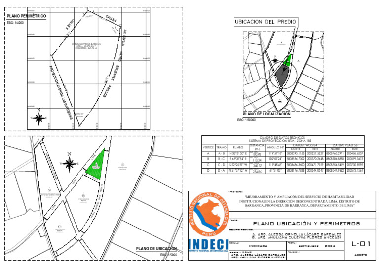 Plano de Ubicacion - Actualizado141124 | PDF | Geodesia | Cartografía