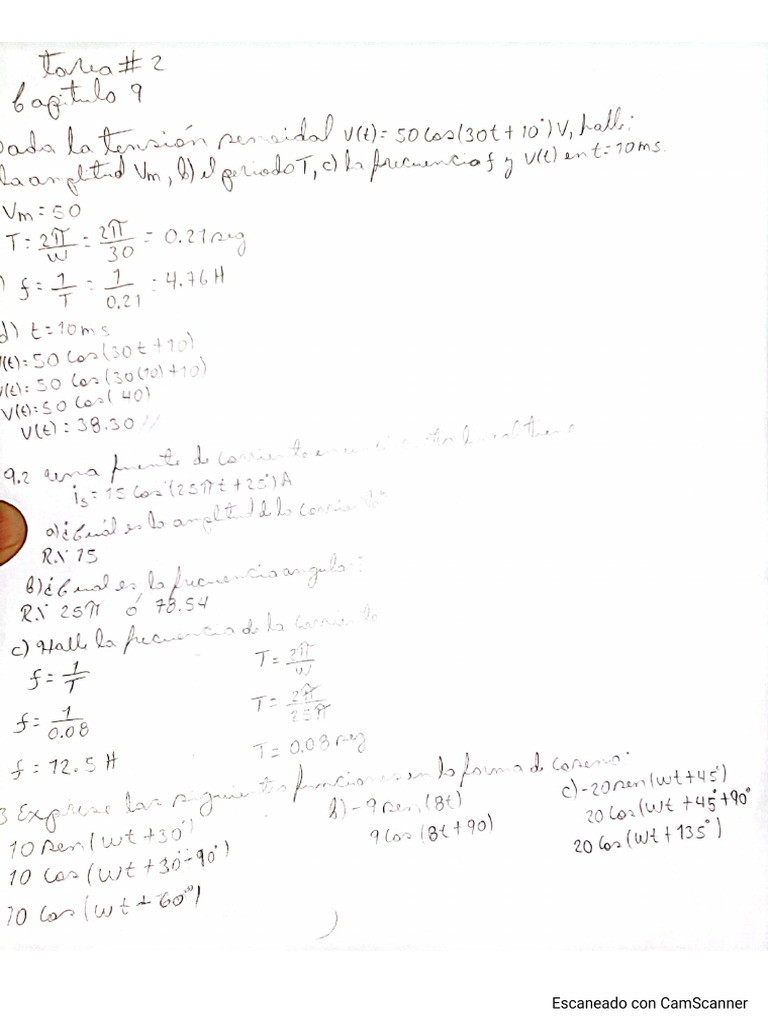 Ejercicios Tutoria I Pate II | PDF