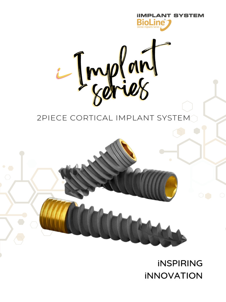 I-Implant Series Latest Brochure | PDF | Dental Implant
