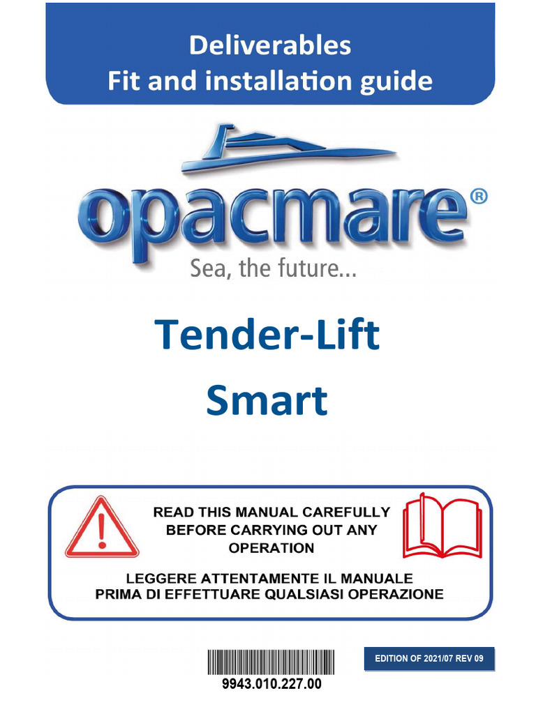 Installation Guide Tenderlift Smart | PDF