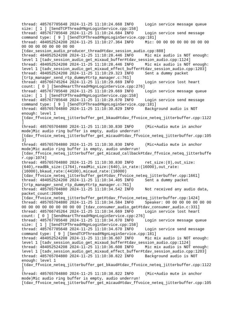Ffrtc Log Bak Pdf Queue Abstract Data Type Data Buffer