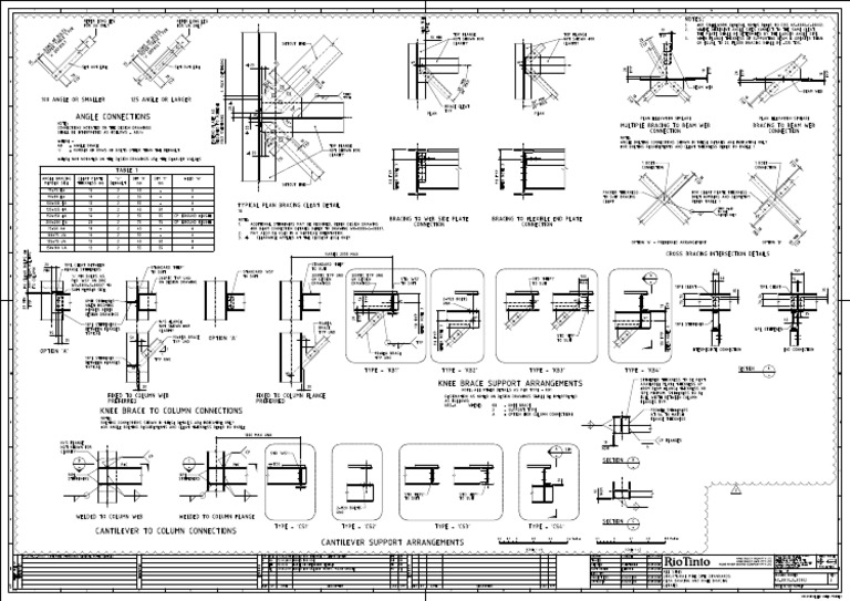 Structural Bracing and Connection Details | PDF