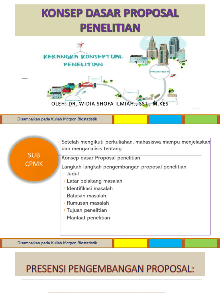 Konsep Dasar Proposal Penelitian | PDF