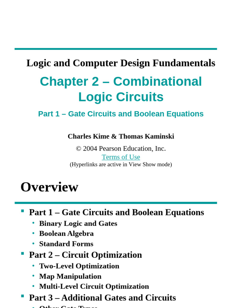 CSE231_Chap_02_P1 | PDF | Logic Gate | Boolean Algebra