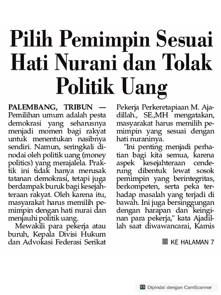 Tribun Sumsel 22nov24 - 1 | PDF