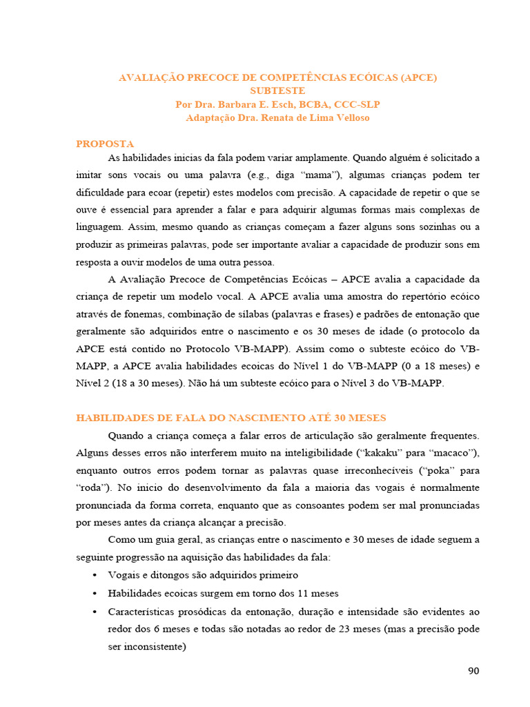 Ecoico Nivel 1 | PDF | Som | Sílaba