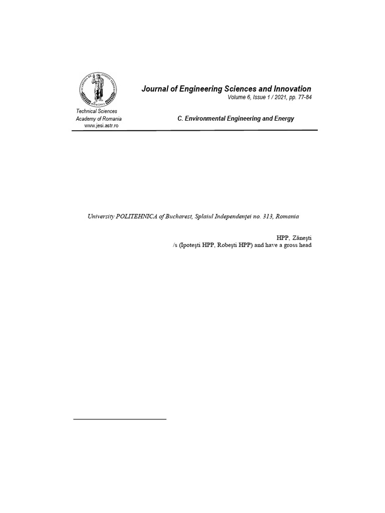 Discharge Measurement Methods for Low Head Hydro Plants | PDF | Flow ...