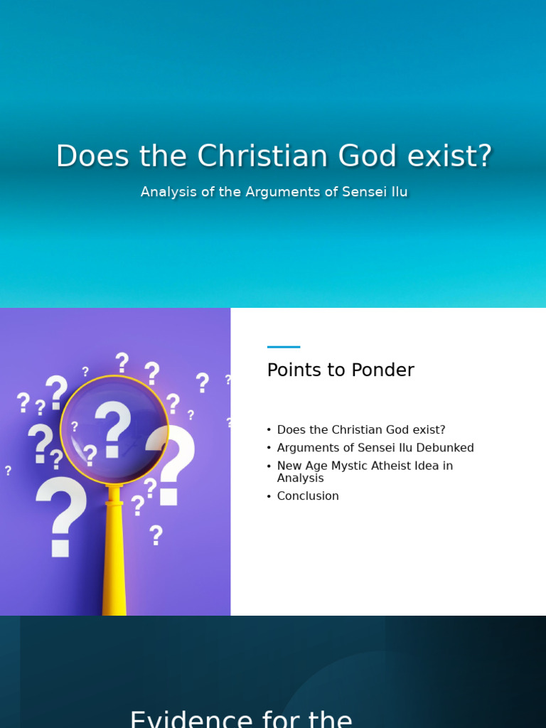 Arguments for the Existence of God | PDF | Big Bang | Inflation (Cosmology)