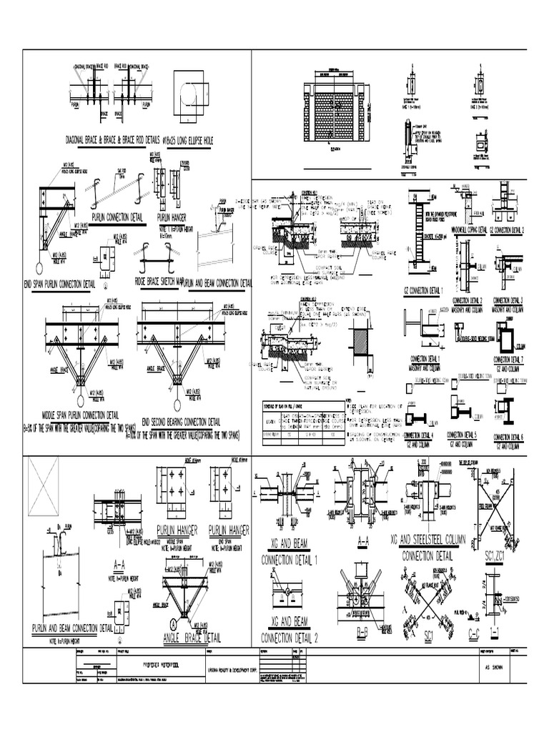 CHB Location and Lintel Beam Details | PDF