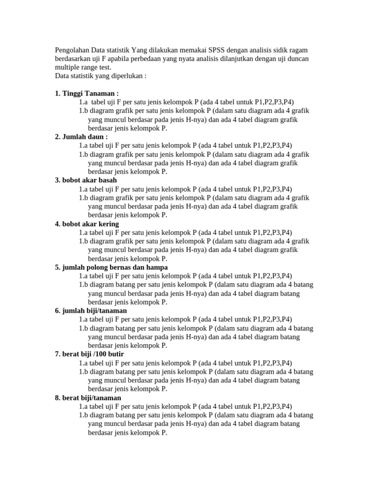 Keterangan Tabel Pengamatan | PDF