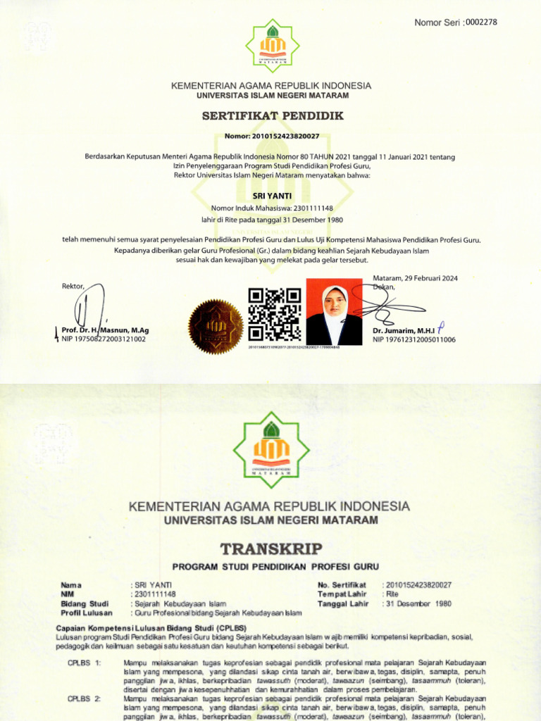 Sri Yanti - 084931 | PDF