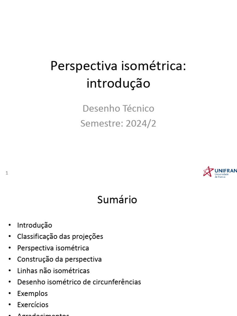 Guia Completo de Perspectiva Isométrica | PDF | Geometria