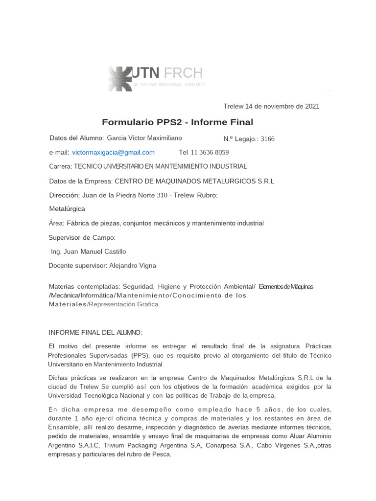 UTN pps2 Finall | PDF | Fuerza | Esfuerzo de torsión