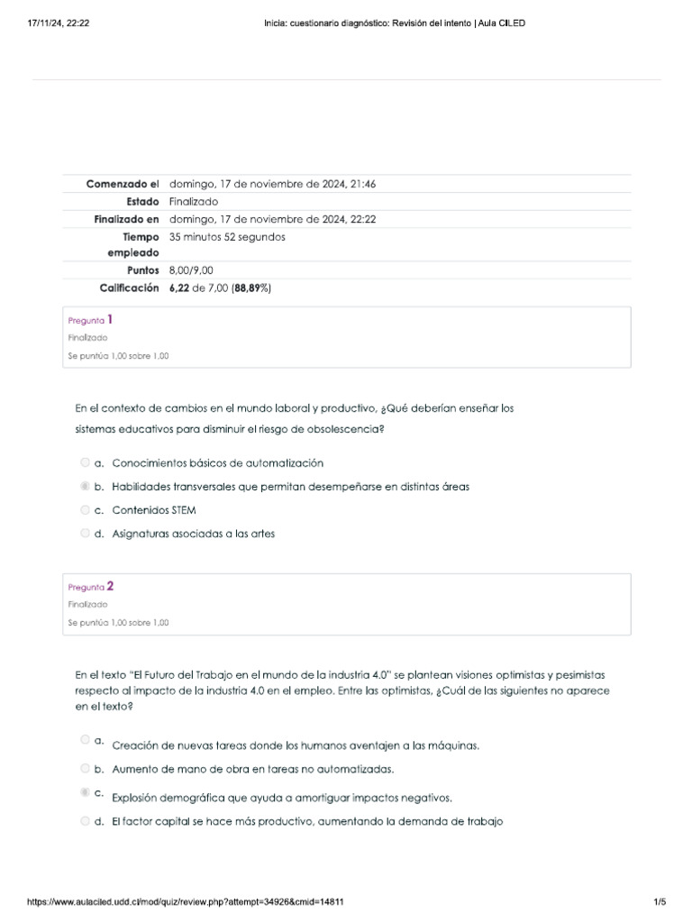 Prueba Modulo 5 | PDF