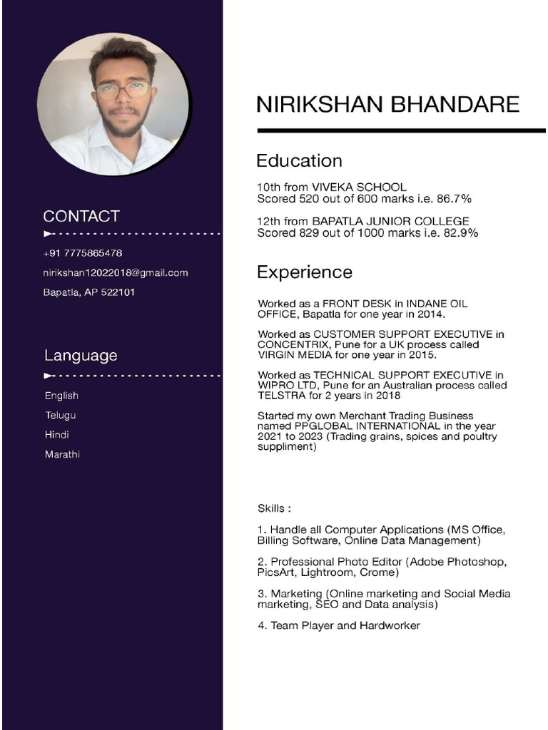 Nirikshan RESUME | PDF