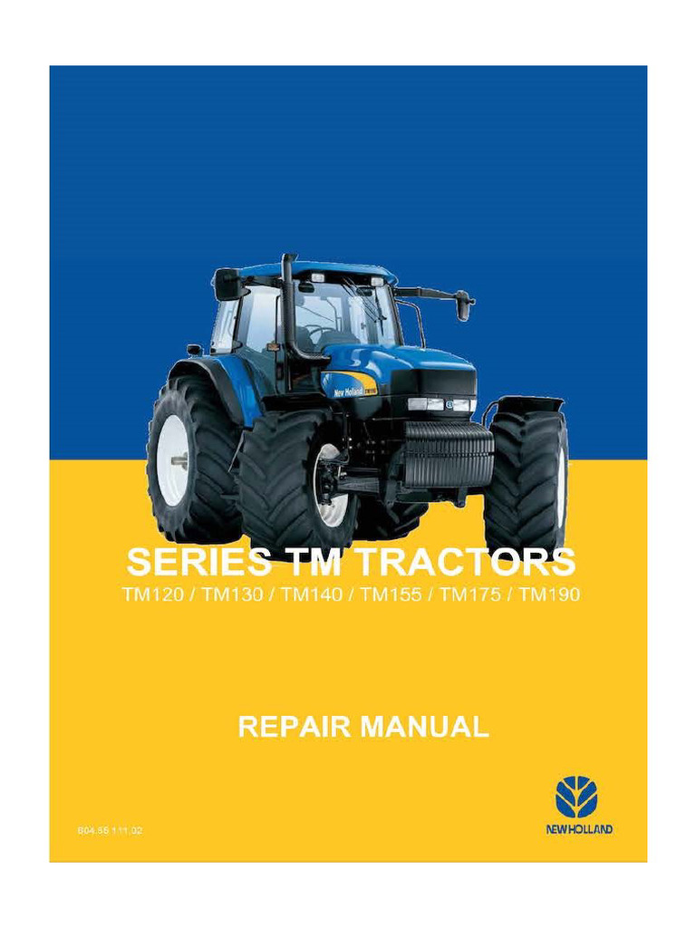 NH 6045511102 en New Holland tm120 tm130 tm140 tm155 tm175 tm190 ...
