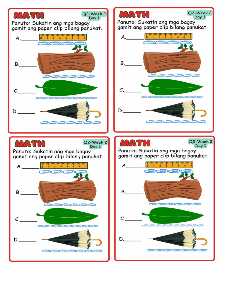 Q2 Week2 Day1 Worksheet | PDF