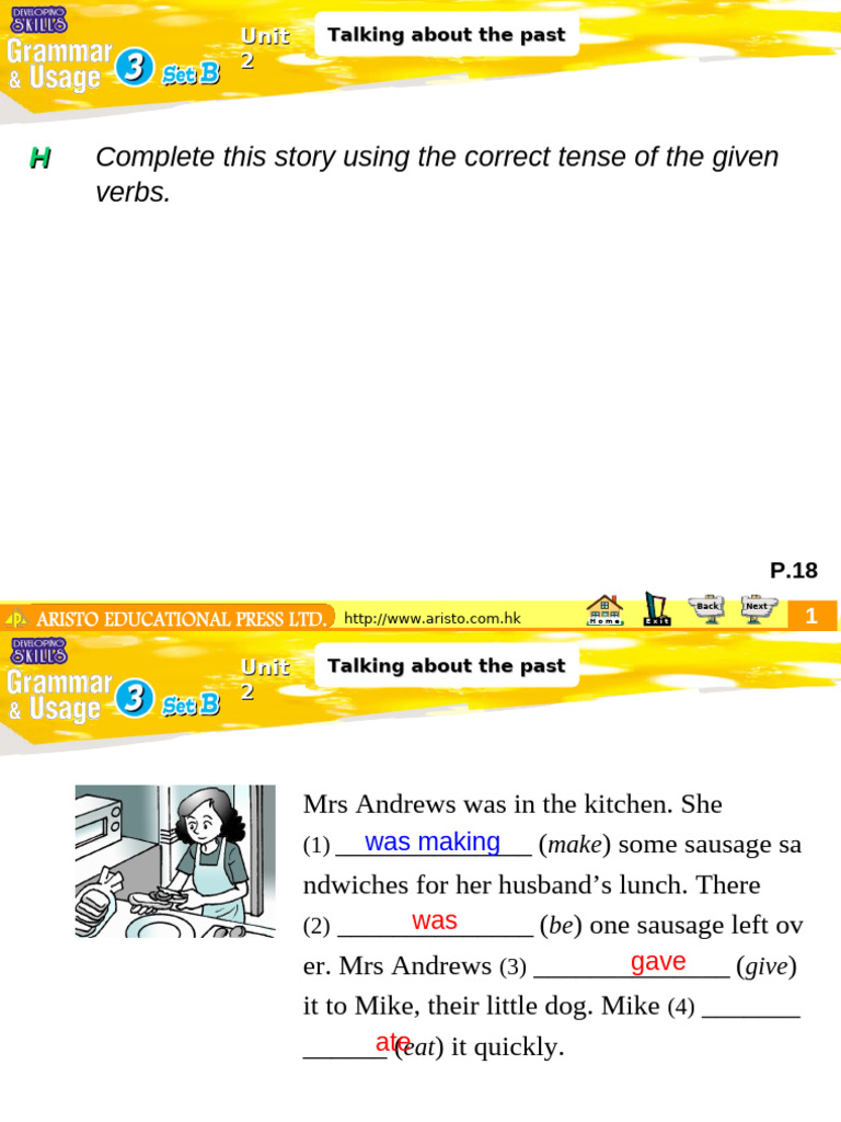 Grammar 3B U2 H | PDF