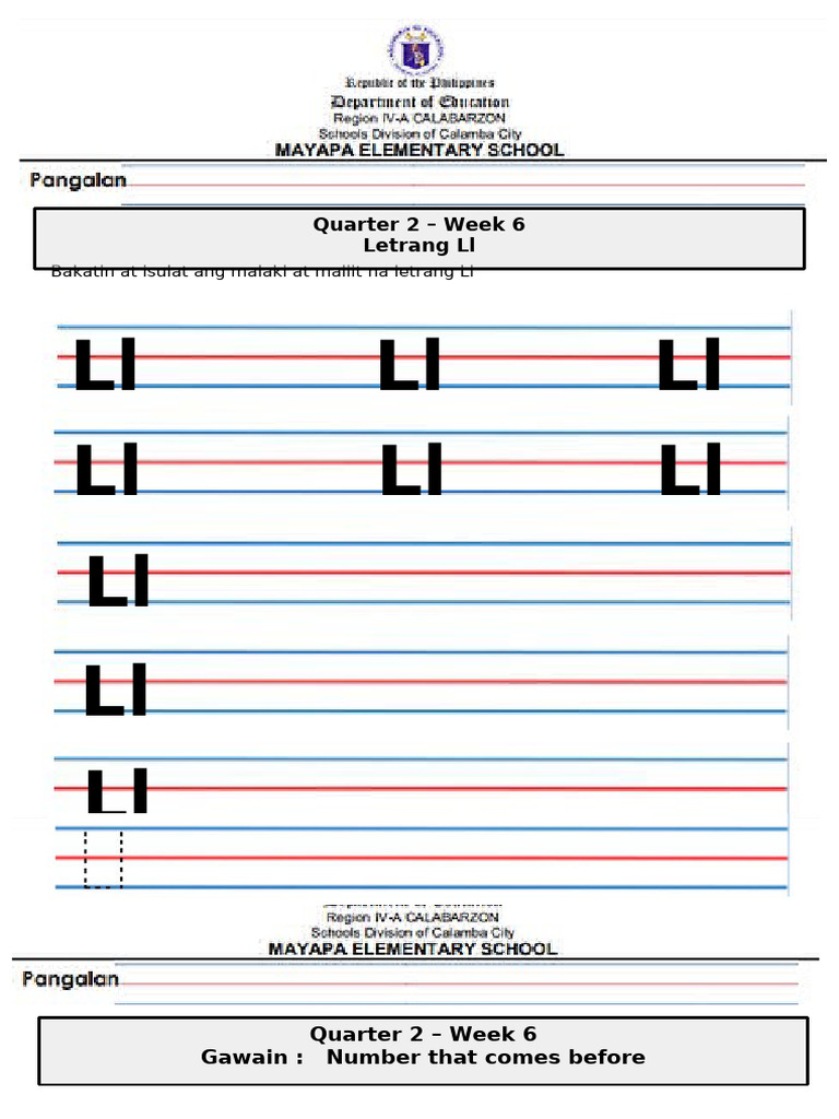 Worksheets.. (Last Week) | PDF