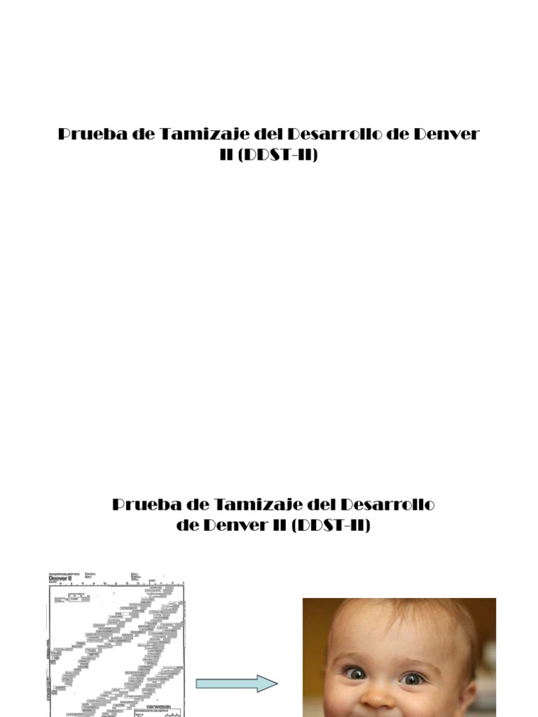 DENVER II Completo | PDF | Cognición | Medicina
