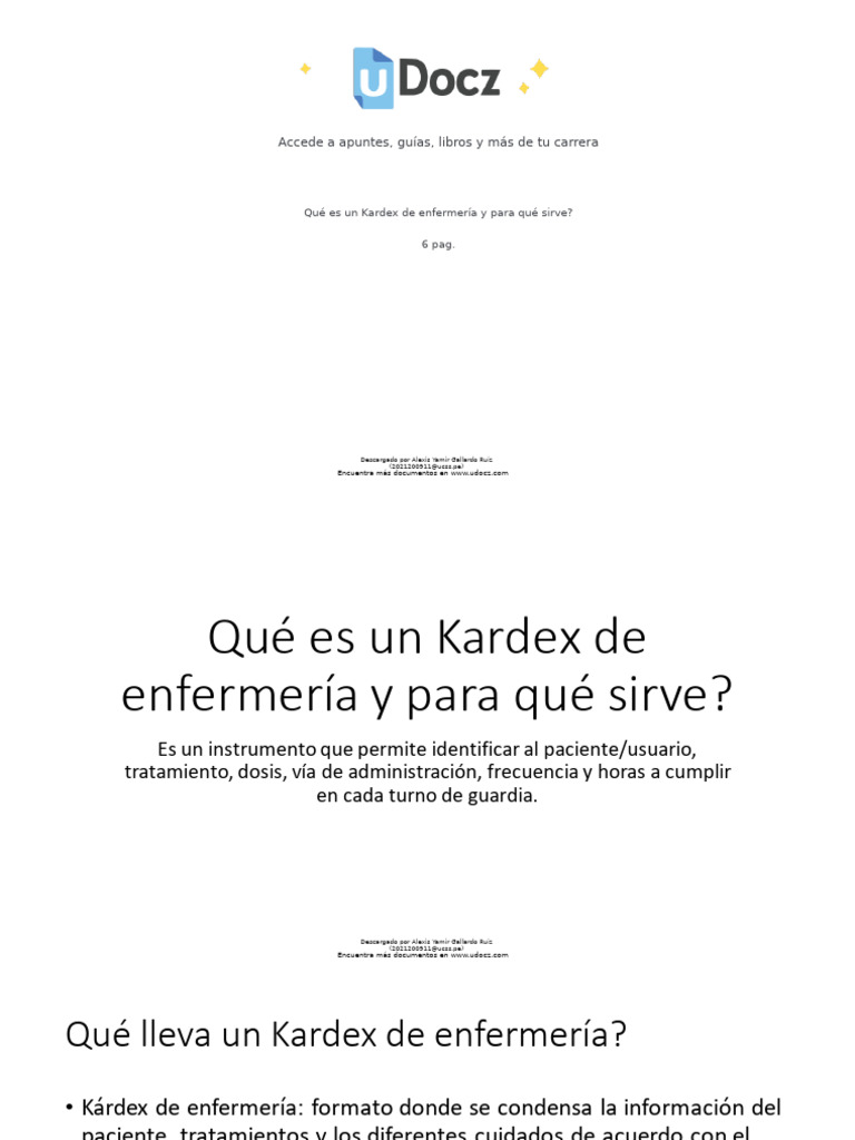 Kardex Doc | PDF