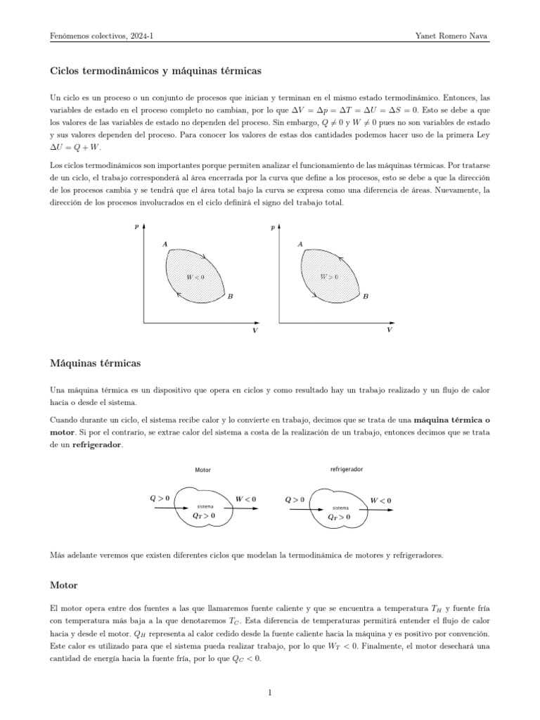 Maquinas Termicas 4 | PDF | Termodinámica | Calor